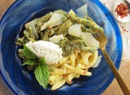 Creamy Parmesan Pesto Pasta Emily Ellyn