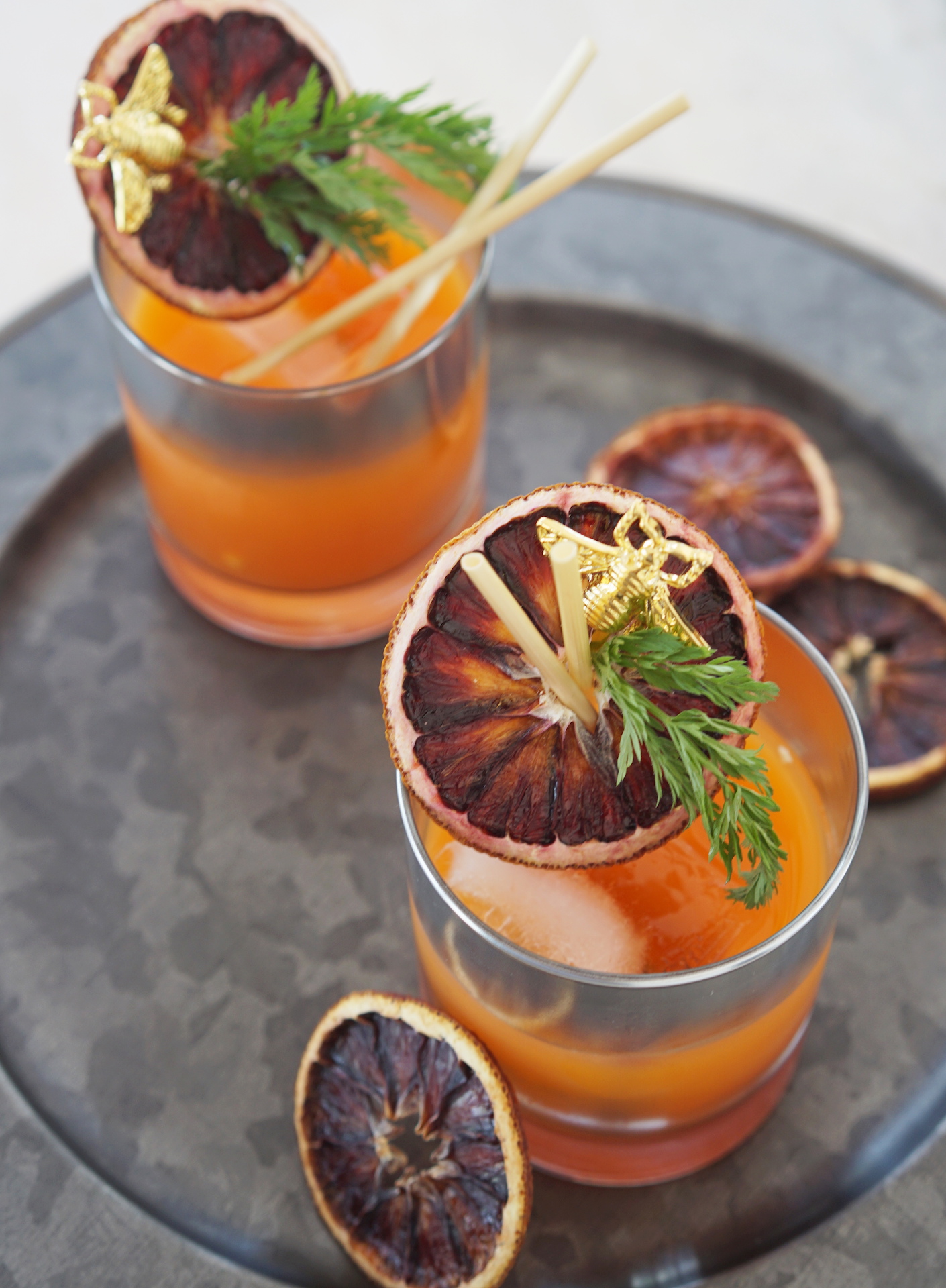 18-Carrot Gold Spring Cocktail - Emily Ellyn