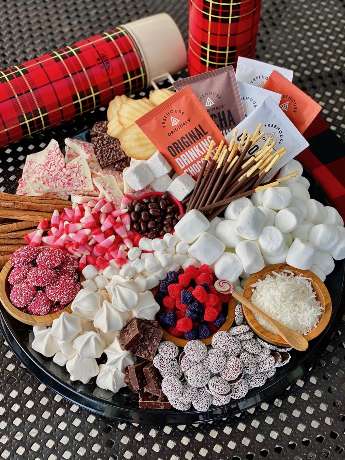 Hot Cocoa Board with Crockpot Cocoa Recipe - Emily Ellyn