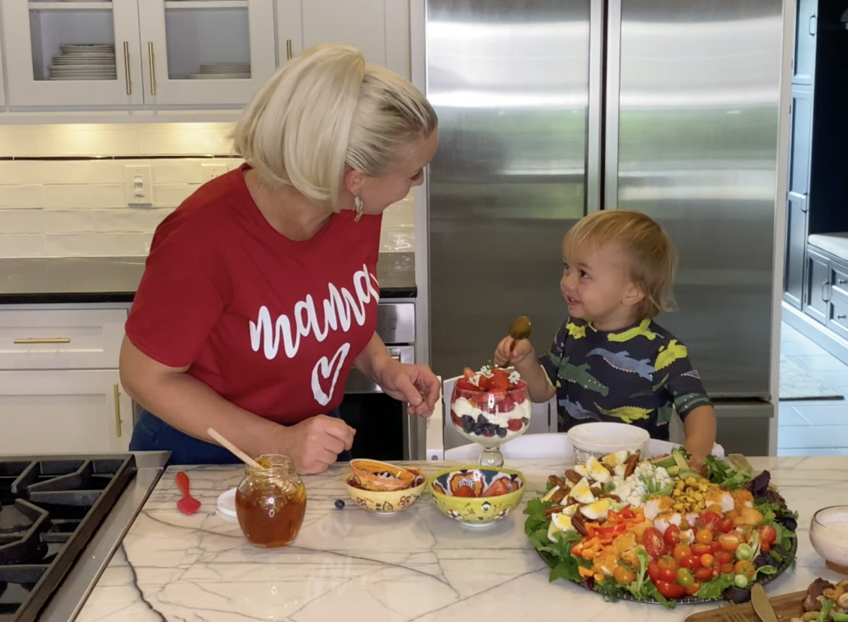 Ricotta Fruit Parfait - Emily Ellyn