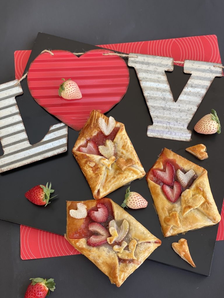 PB & J Love Note Pastry Pockets - Emily Ellyn